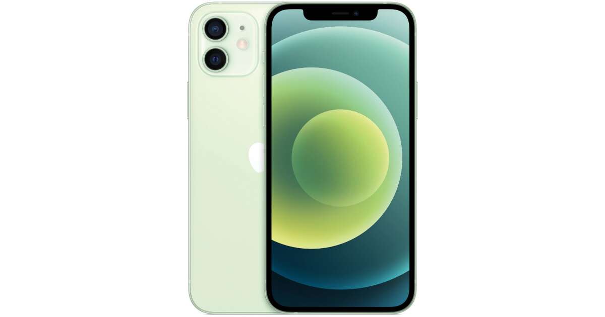 Apple iPhone 12 5G 128GB Dual SIM Mobile Phone, Green | Pepita.com