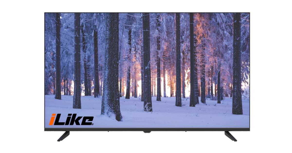 ILIKE 43 Full HD Smart okos TV, 108cm, Android Televízió, DLED 16:9 kijelző, Ultravékony keret ...