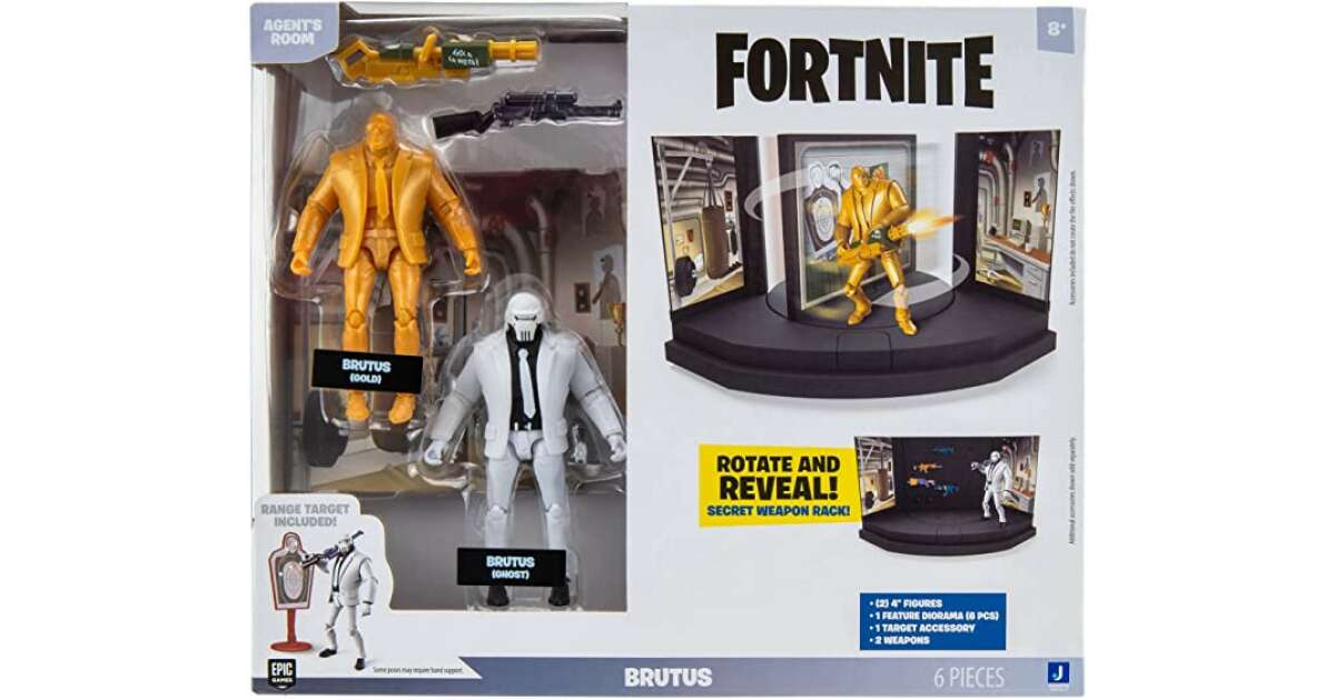 Fortnite-Figurenpaket – Brutus 6-teiliges Set | Pepita.com