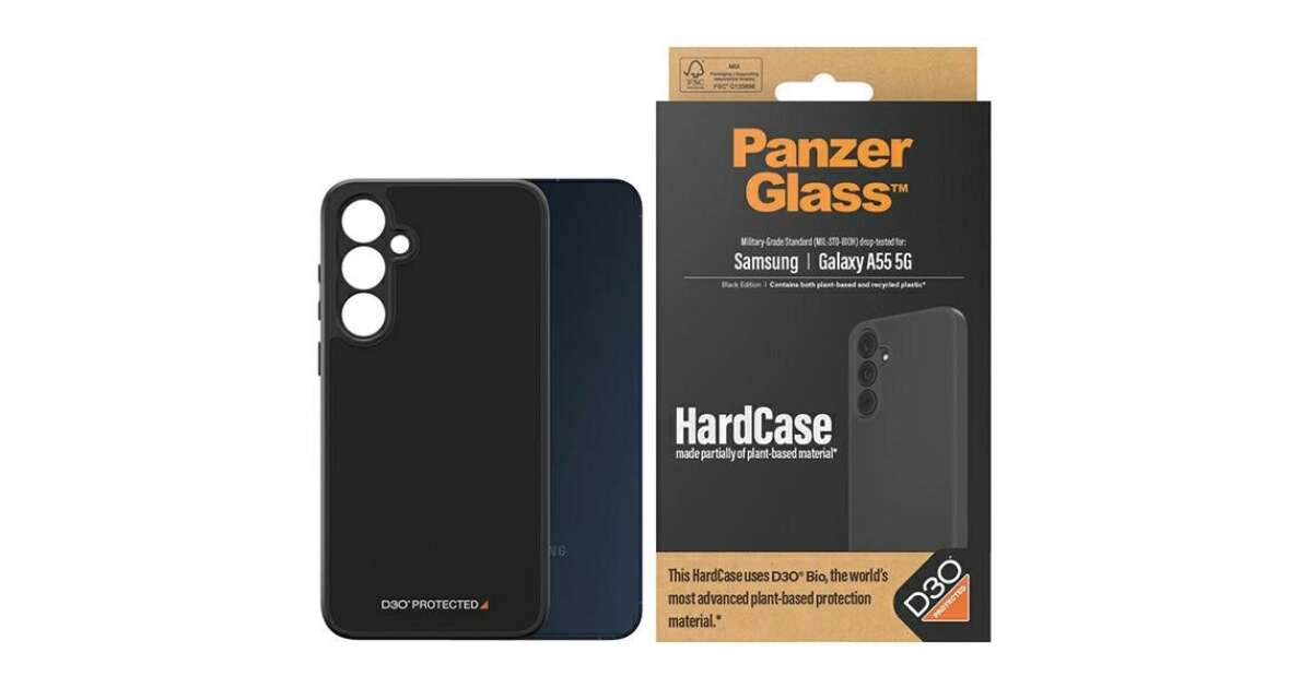PanzerGlass HardCase with D3O® Bio and Military Grade Certification for ...