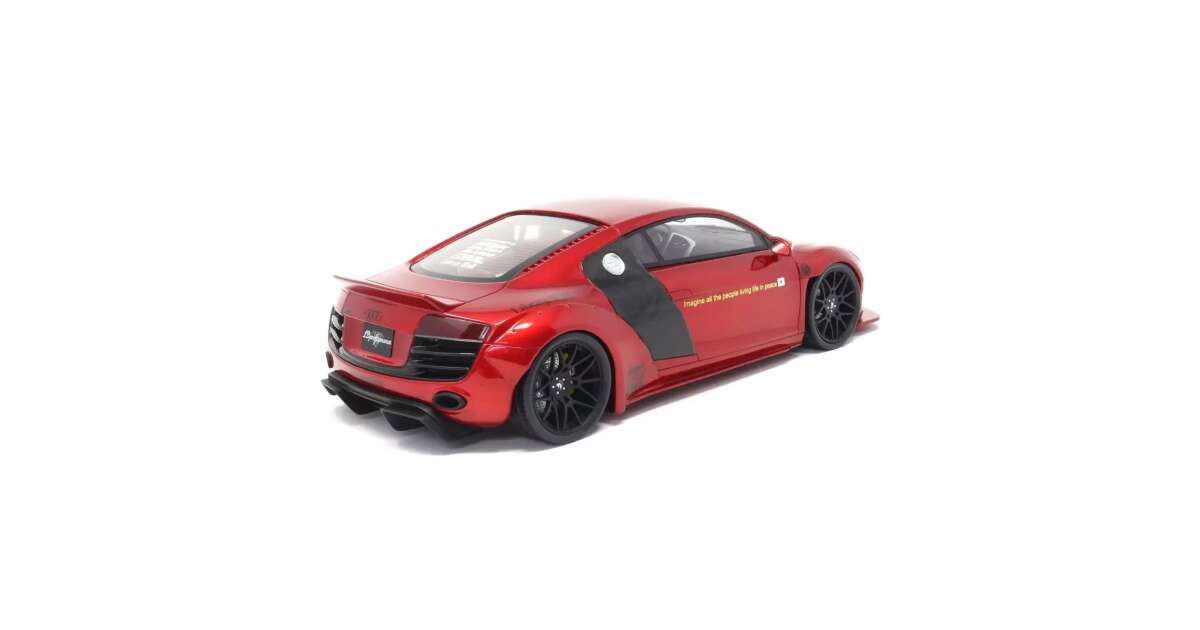 Audi R8 BY LBWK piros 2022 modell autó 1:18 | Pepita.hu