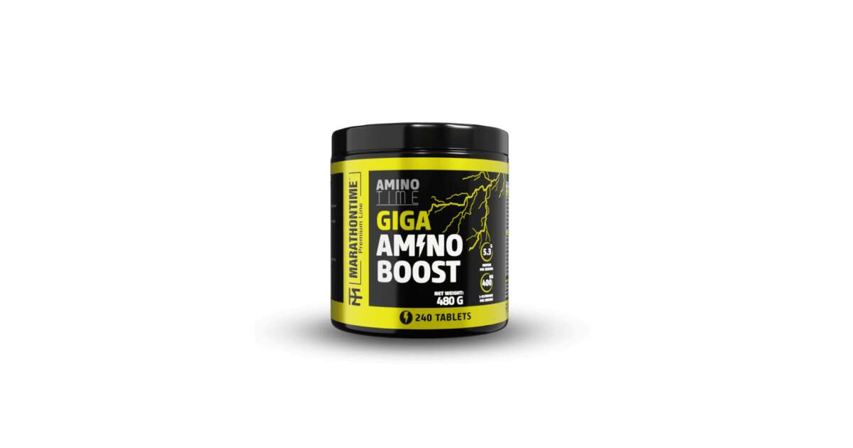 Giga Amino Boost Tabletta 240 darabos - Marathontime | Pepita.hu