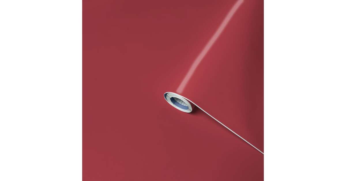 Prémium MATT Vörös öntapadós tapéta 45cm x 2m | Pepita.hu