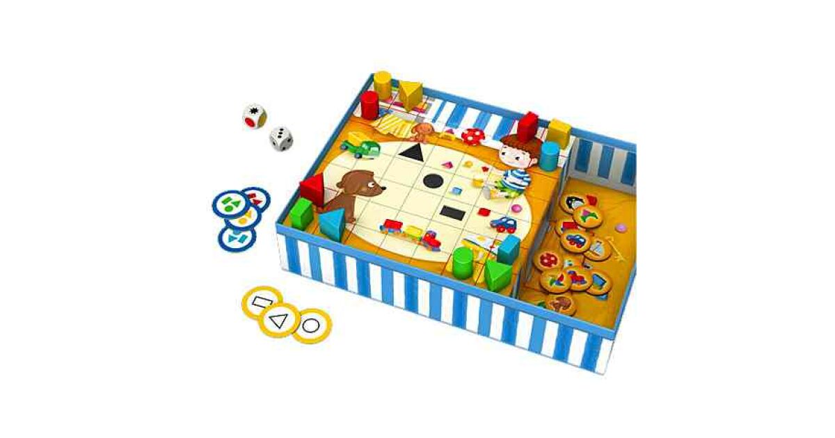 Alles an seinen Platz Lernspiel. | Pepita.com