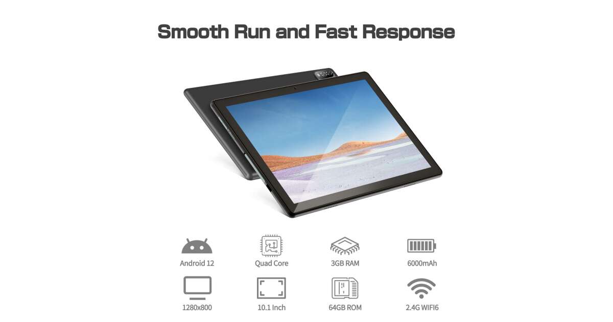 ILIKE M10 fekete 10 WiFi Android Tablet 3GB/64GB 6000mAh | Pepita.hu