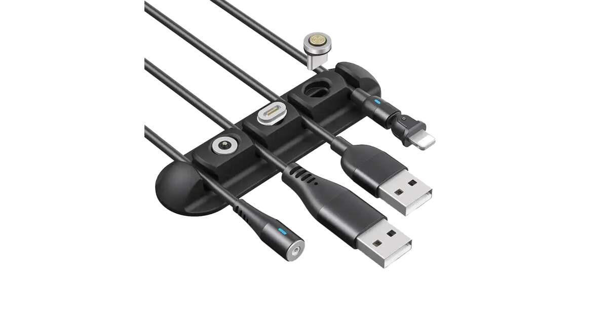 Organizator cabluri autoadeziv Artimo cu suport magnetic pentru capete ...