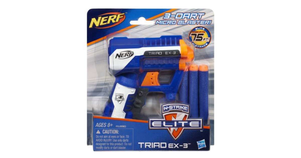 Nerf Triad Elite EX-3 Szivacslövő | Pepita.hu