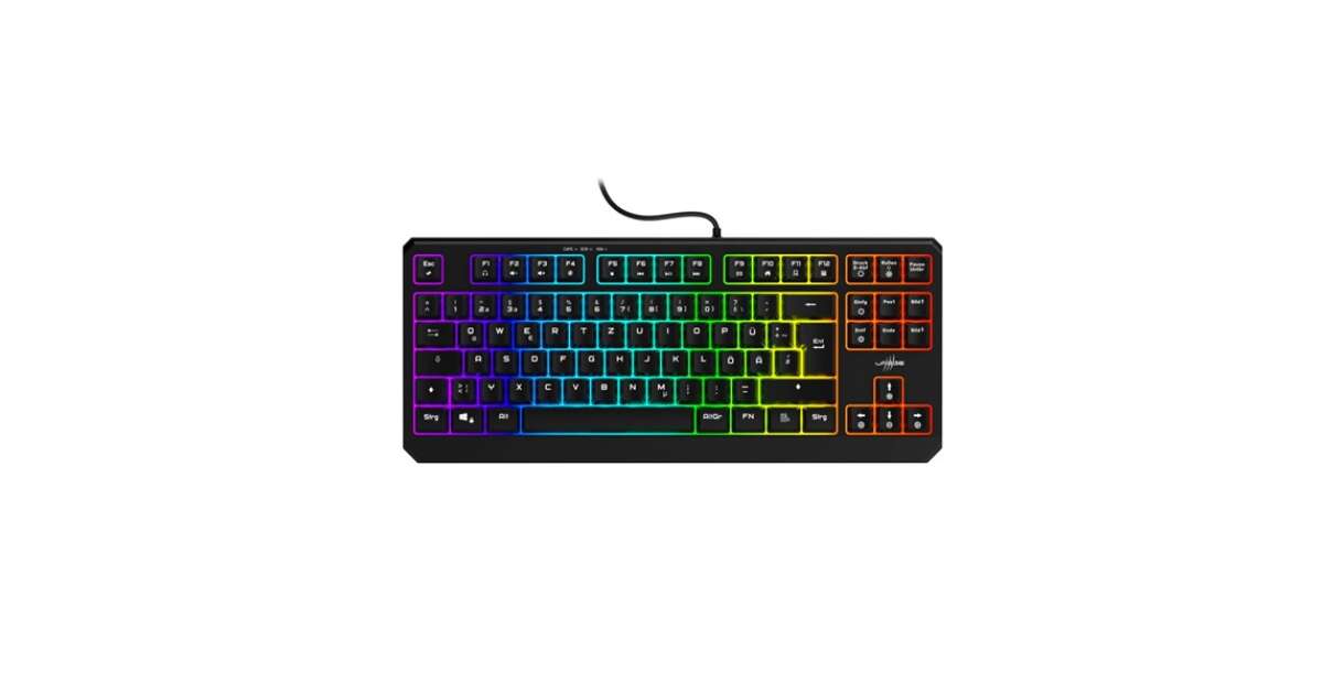 URAGE by Hama 13217818 EXODUS 220 TKL fekete HUN gamer billentyűzet ...