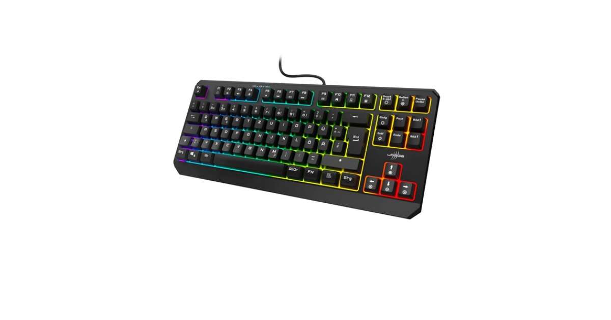 URAGE by Hama 13217818 EXODUS 220 TKL fekete HUN gamer billentyűzet ...