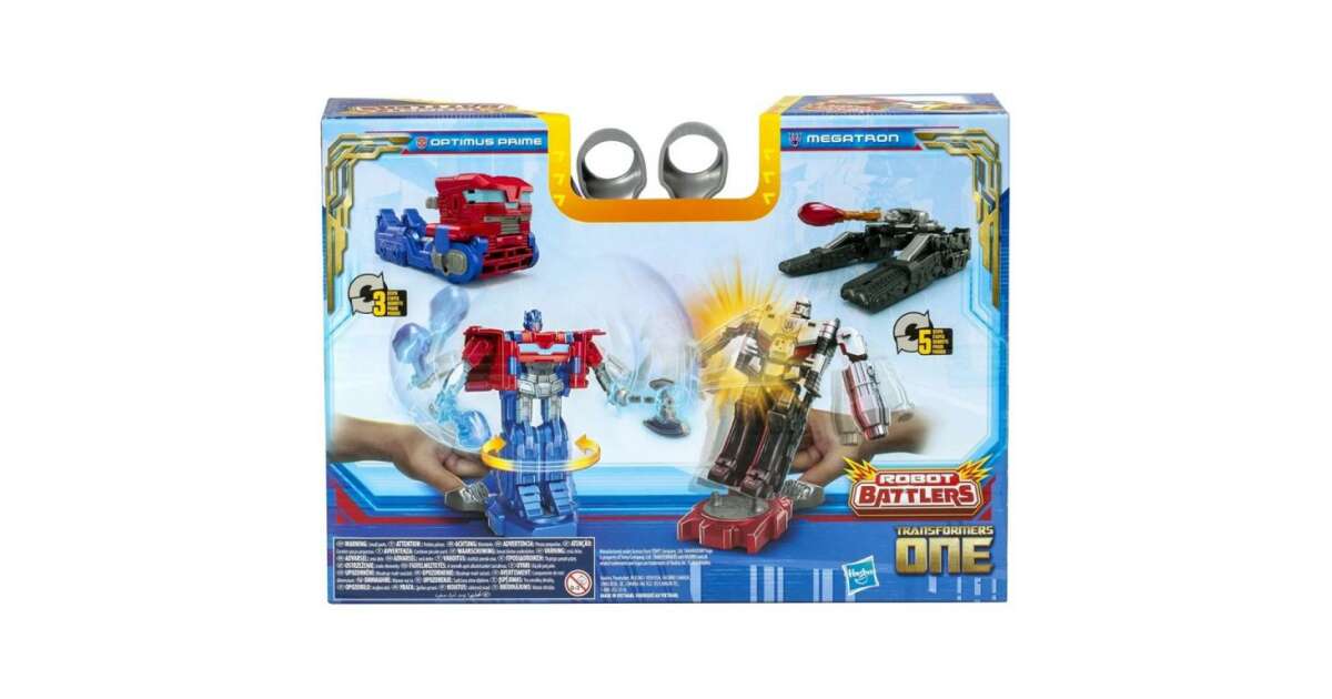 Transformers ONE: Robot Battlers Multipack Optimus Prime vs Megatron ...