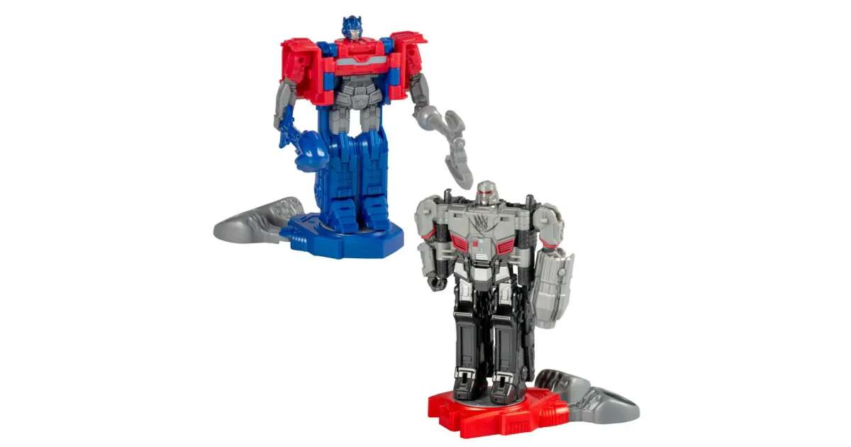 Transformers ONE: Robot Battlers Multipack Optimus Prime vs Megatron ...
