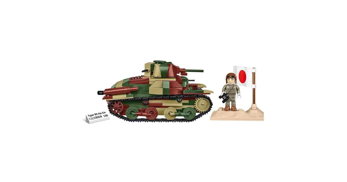 Cobi: Type 95 Ha-Go Tank Modell (1:35) | Pepita.hu
