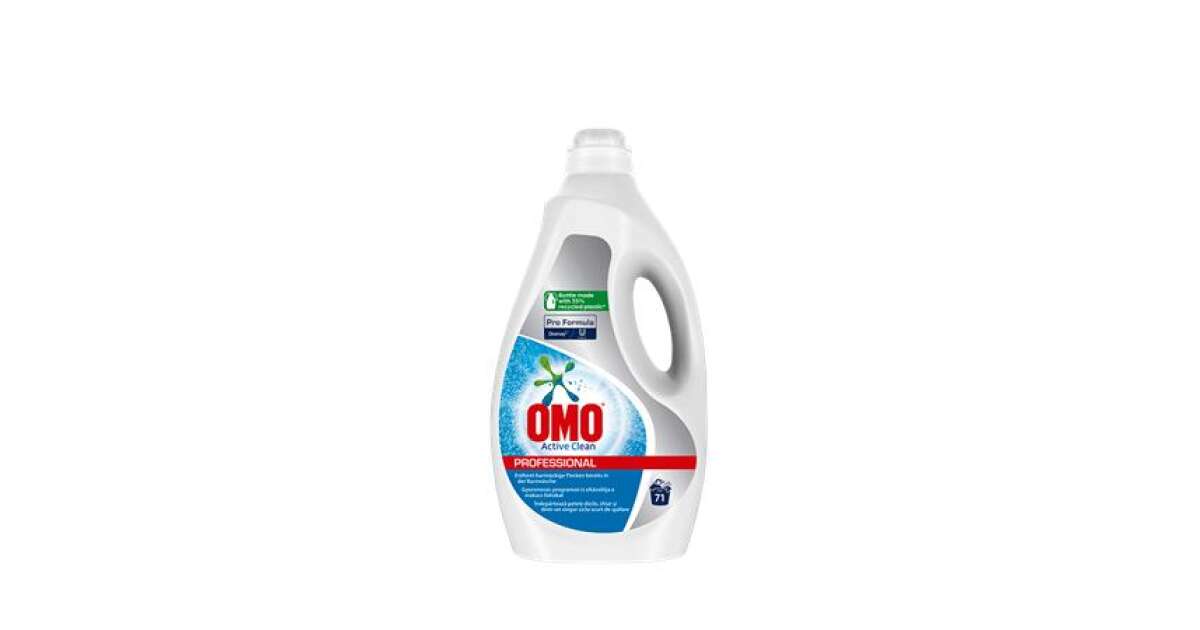 Omo Professional Active Clean folyékony Mosószer 5L - 71 mosás | Pepita.hu