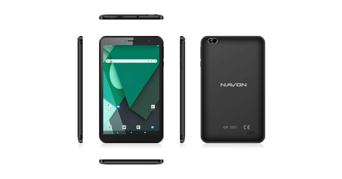 Navon IQ8 8 16GB Wi-Fi fekete tablet | Pepita.hu