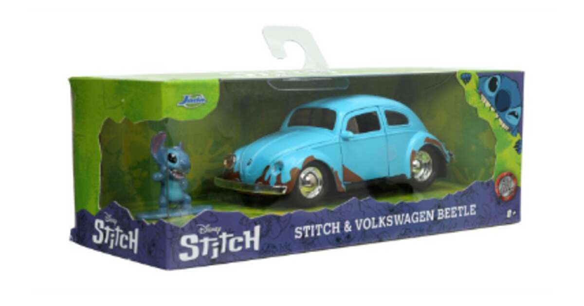 Stitch Figura VW Beetle Autóval | Pepita.hu