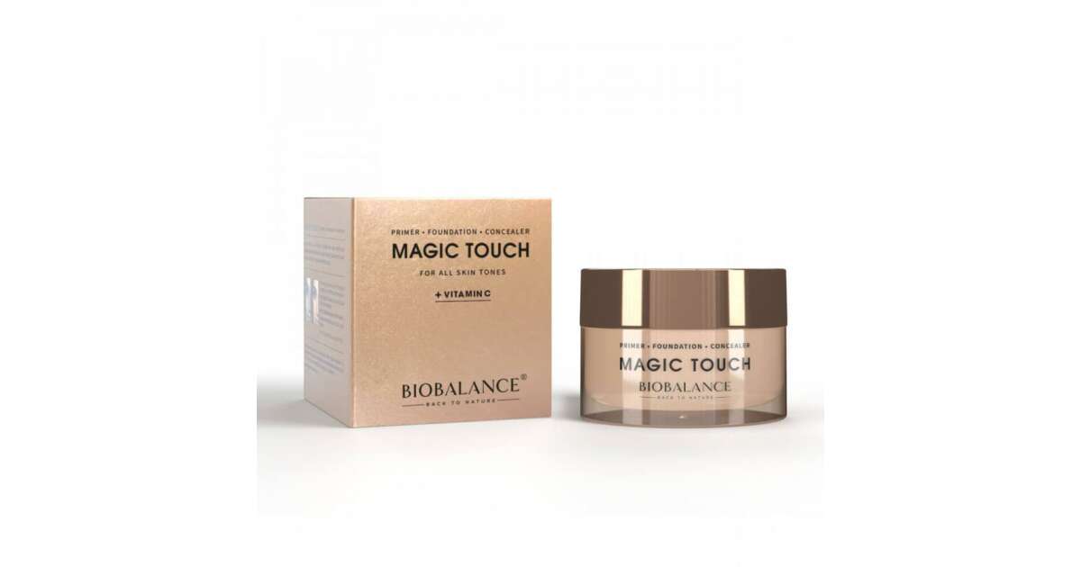 Biobalance Magic Touch 3in1 Primer - Alapozó - Korrektor C-vitaminnal ...