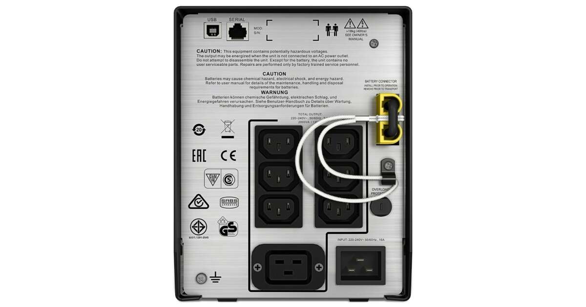 Sursa de alimentare APC SMC2000I APC Smart-UPS C 2000VA LCD 230V ...