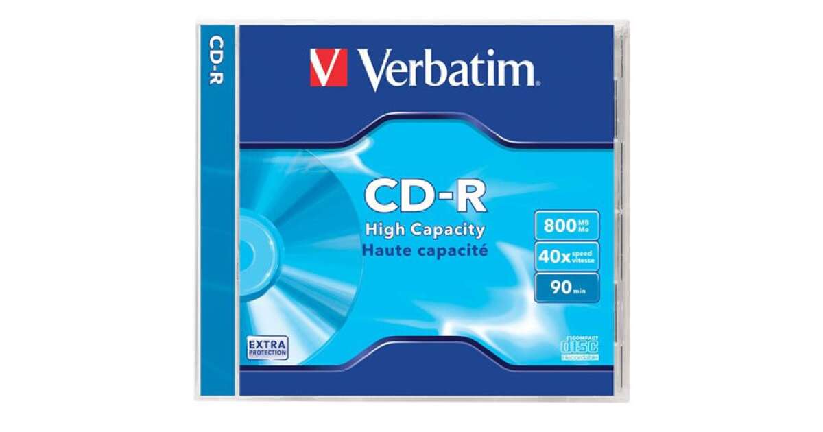 Verbatim CD-R 800MB 40x - 1 db | Pepita.hu