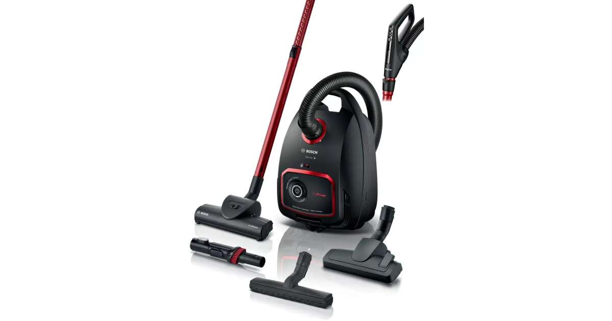 Bosch Pro Power BGL6POW2 zsákos porszívó, 4 literes zsákkapacitás ...
