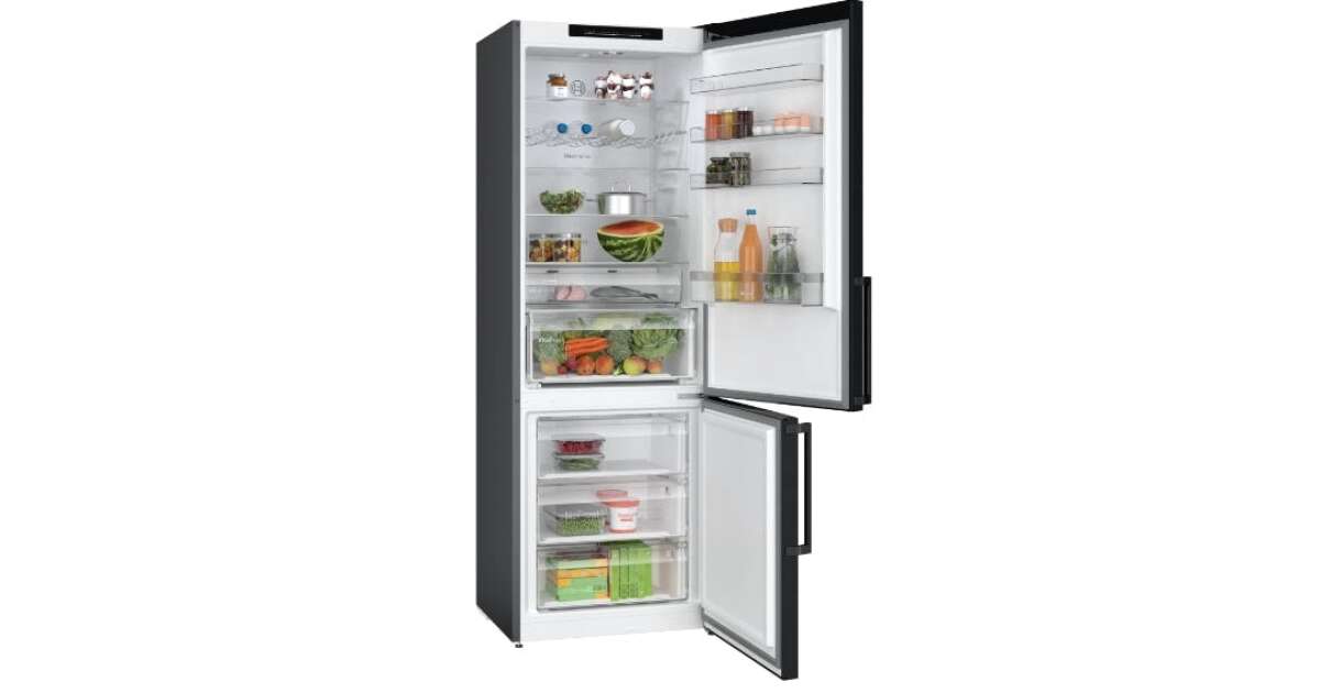 Bosch KGN49VXDT Szabadonálló alulfagyasztós hűtő, 440 l, NoFrost, D ...