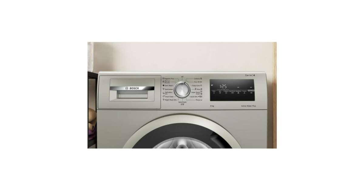 Bosch WAN28250BY mosógép, 8 kg, 1400 RPM, EcoSilence Drive, Hygiene ...