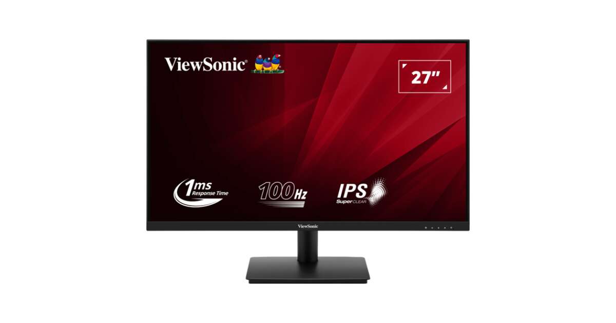 ViewSonic VA270-H 27 IPS Monitor - Full HD, 100Hz, 1ms | Pepita.hu