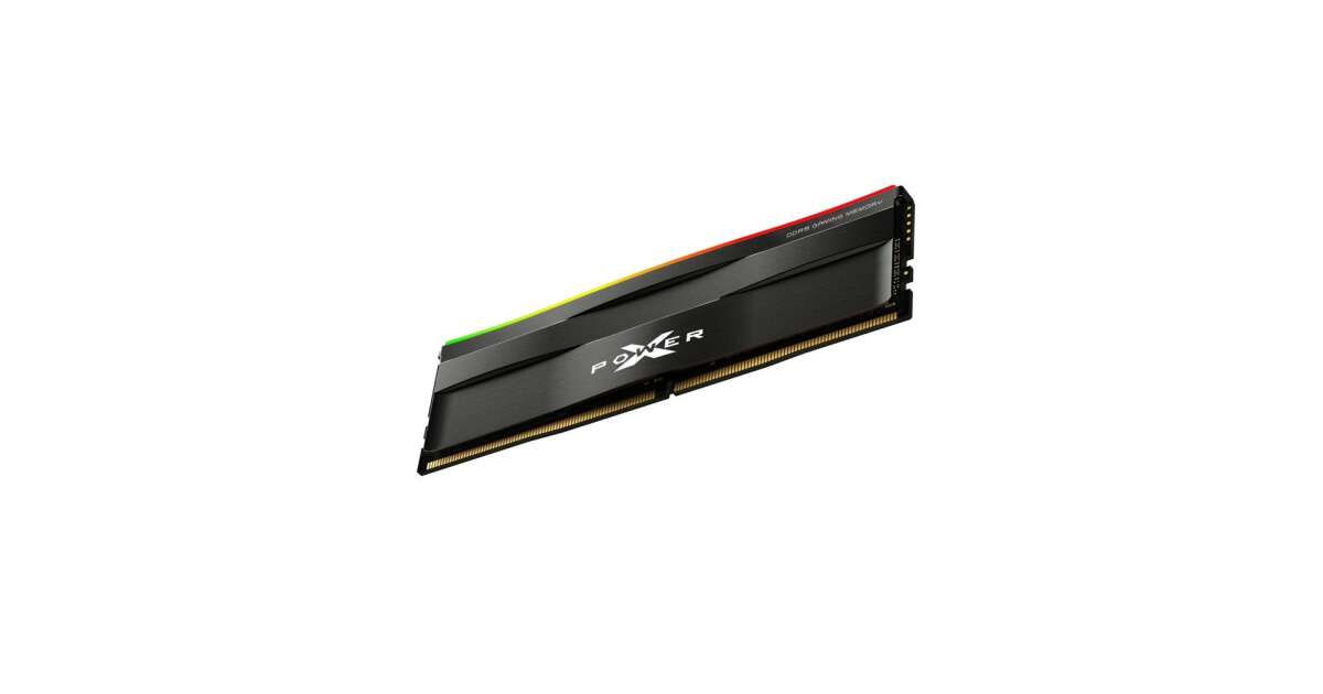 Silicon Power 32GB / 6000 Xpower Zenith Gaming Black RGB DDR5 RAM KIT ...