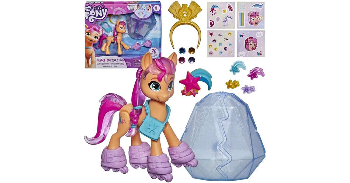 MY LITTLE PONY SUNNY STARSCOUT CRYSTAL +ADVENTURE KIEGÉSZÍTŐK | Pepita.hu