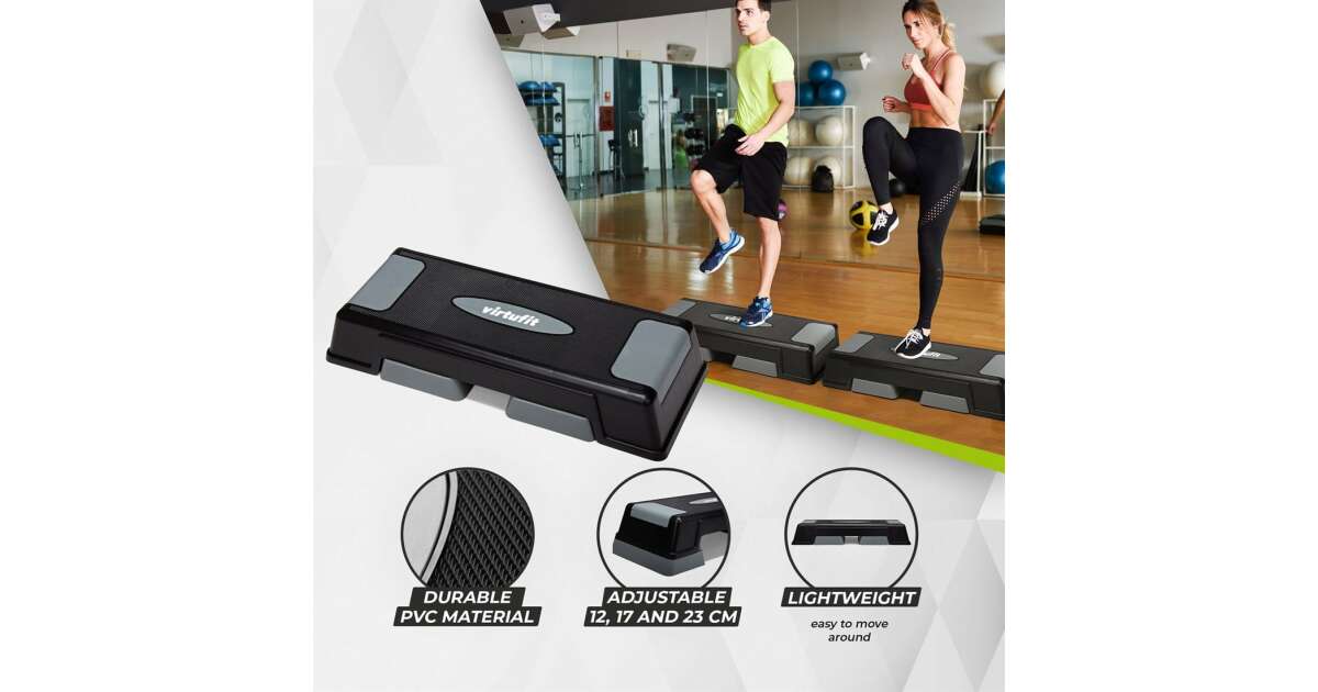 VirtuFit Aerobic Step Pad - Állítható Magasság | Pepita.hu