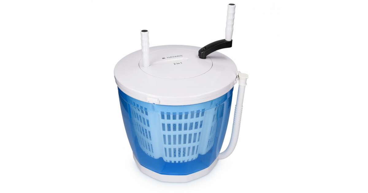 Mini mosógép szárítóval Navaris kempingezéshez, 2 kg, 48623.01 | Pepita.hu