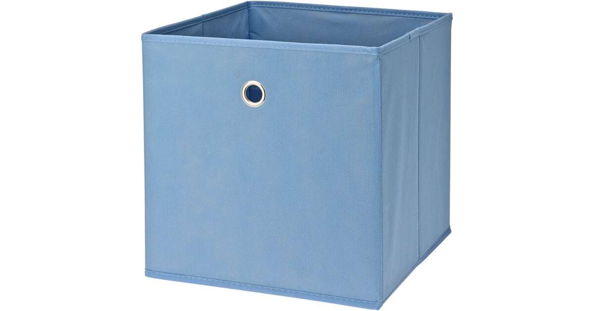 Modrý úložný box 30x30 cm | Pepita.com