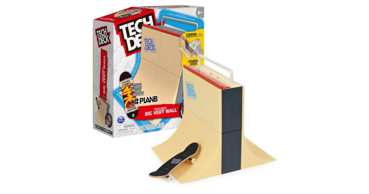 Vélemények: Tech Deck Big Vert Wall X-Connect Ujjdeszka Park | Pepita.hu