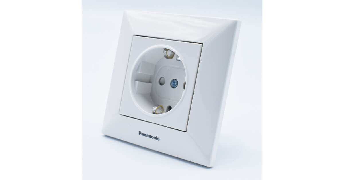Priza simpla cu impamantare si protectie copil Arkedia Pansonic, ST ...