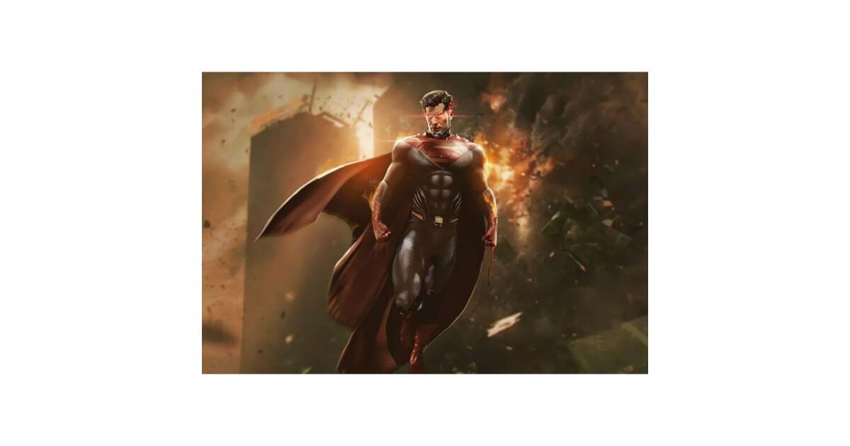 Poster Evil Superman Concept Art Knightmare, 61x90cm, poster2836 ...