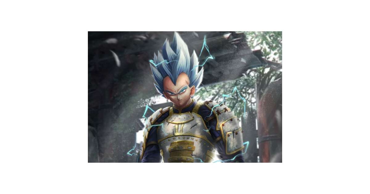 Poster Samurai Vegeta Dragon Ball, 61x90cm, poster2965, Zumzeria ...