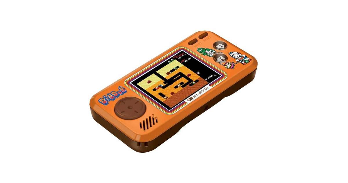 MyArcade Dig Dug Zsebjátékkonzol - 3 Játék - 2,75 | Pepita.hu