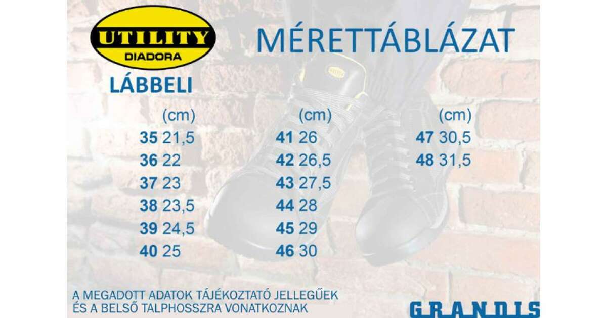 Diadora Utility Run Net Airbox Low - Védőcipő | Pepita.hu