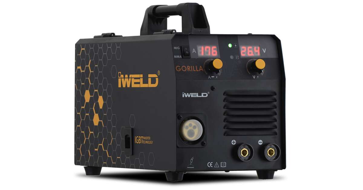 IWELD GORILLA POCKETMIG 175 ALUFLUX Hegesztő inverter | Pepita.hu