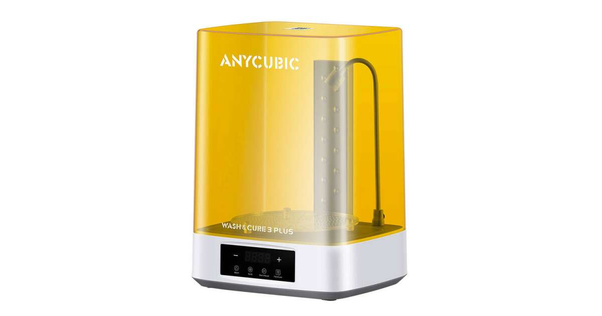 AnyCubic Wash & Cure 3 Plus - Print cleaning and drying device | Pepita.hu
