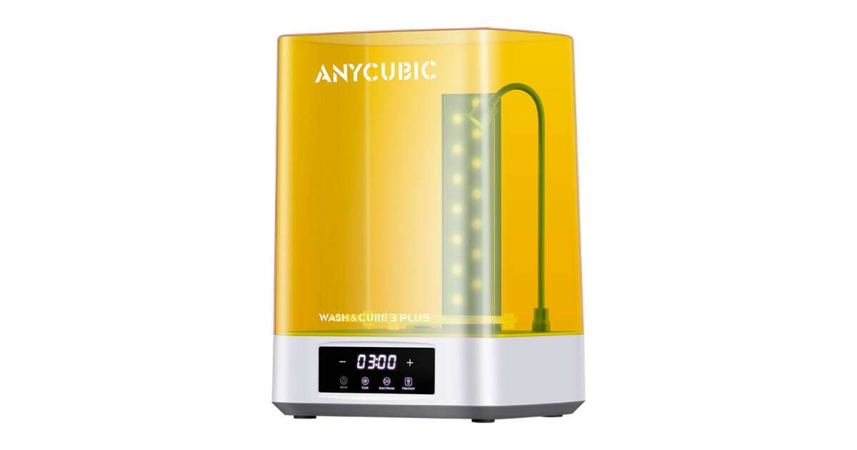 AnyCubic Wash & Cure 3 Plus - Print cleaning and drying device | Pepita.hu
