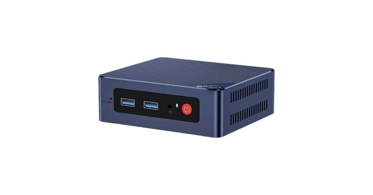 MINI PC Beelink S 12 Intel Alder Lake - N95 8GB RAM + 256GB Blue ...