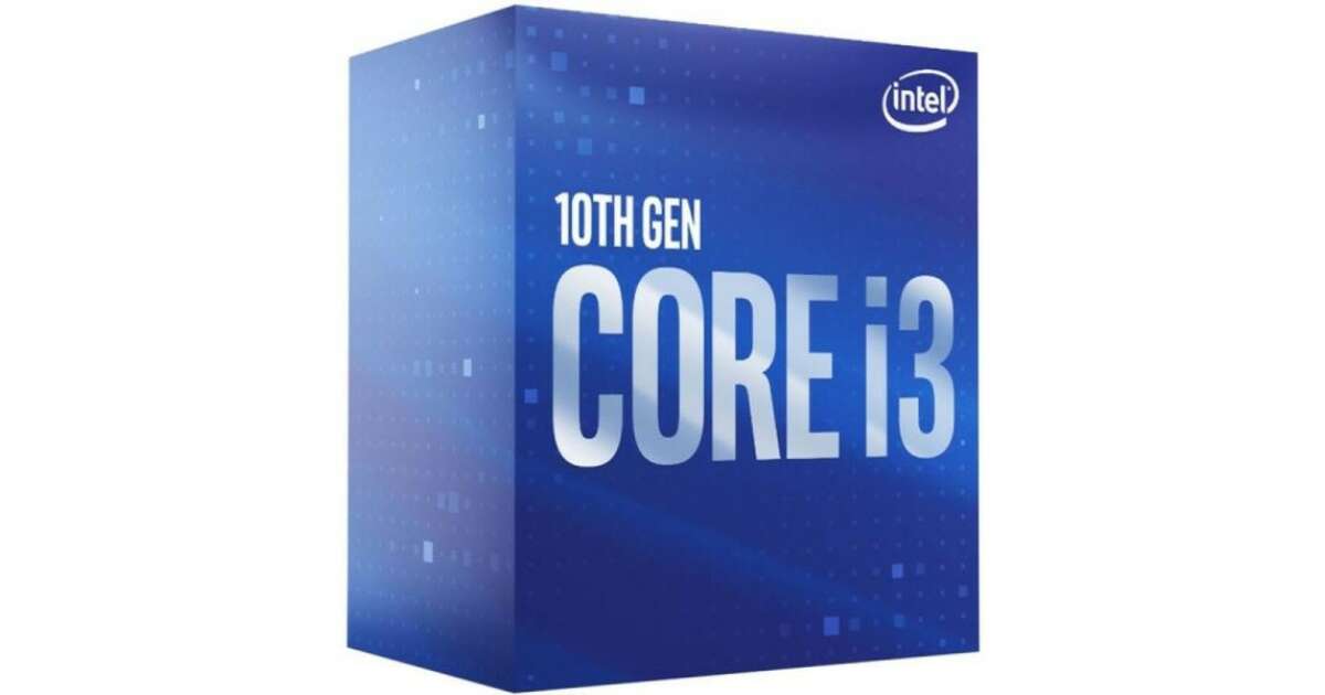 Intel Core i3-10100 Processzor - 10. Generáció | Pepita.hu