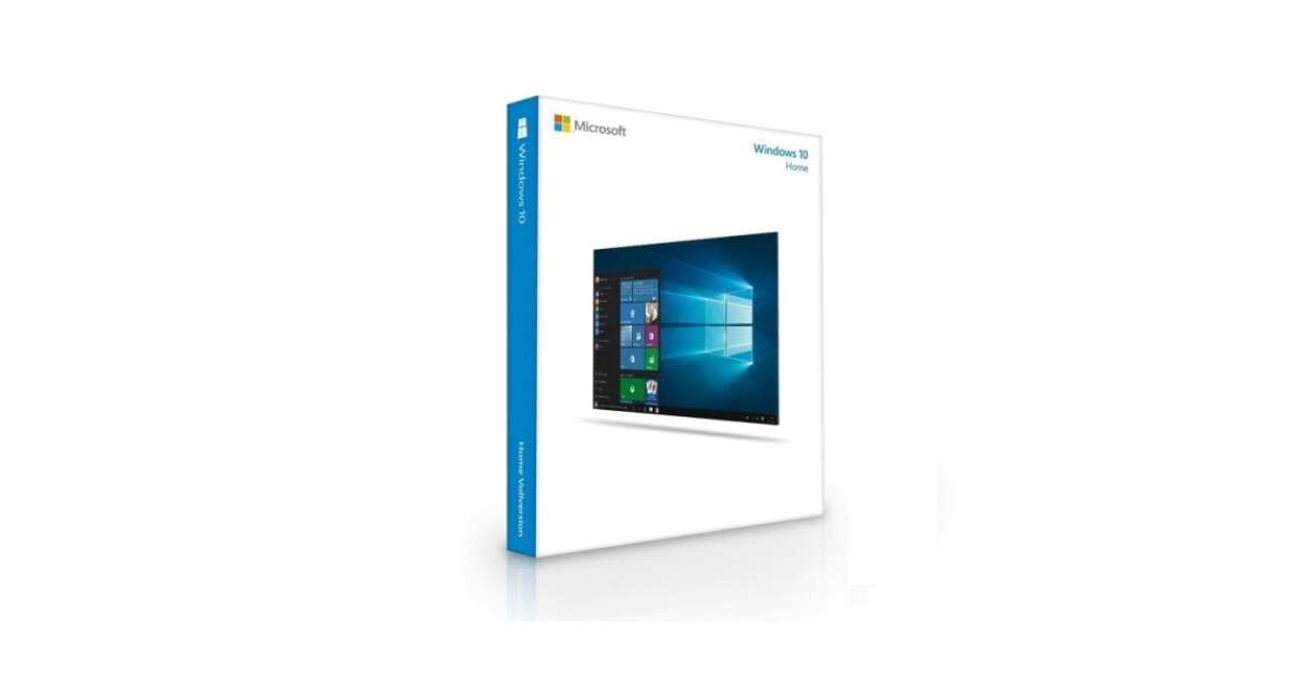 Microsoft Operációs rendszer - Windows 10 HOME (KW9-00135, 64bit ...