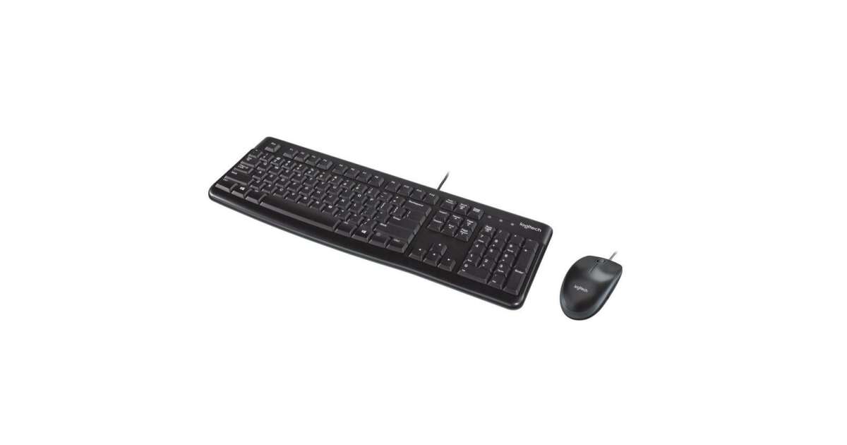 Logitech MK120 USB Keyboard + Mouse Black DE | Pepita.hu