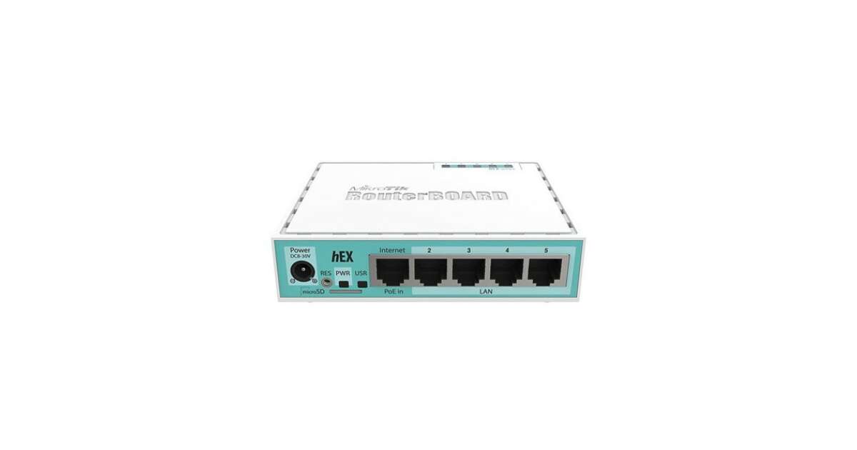Mikrotik RouterBoard RB750Gr3 Router | Pepita.hu