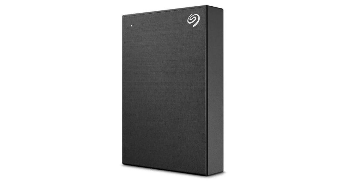 SEAGATE One Touch 5TB External HDD with Password Protection Black ...