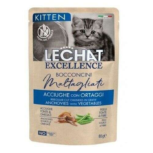 MONGE LECHAT Maltagliati Kitten 85g alutasak kölyökmacskáknak ...