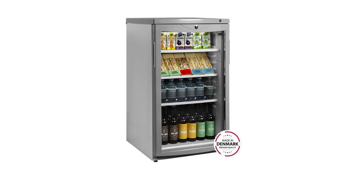 Hűtős vitrin TEFCOLD, BC145WF, italokhoz, 105 l, H 85 cm, 2-10 C ...