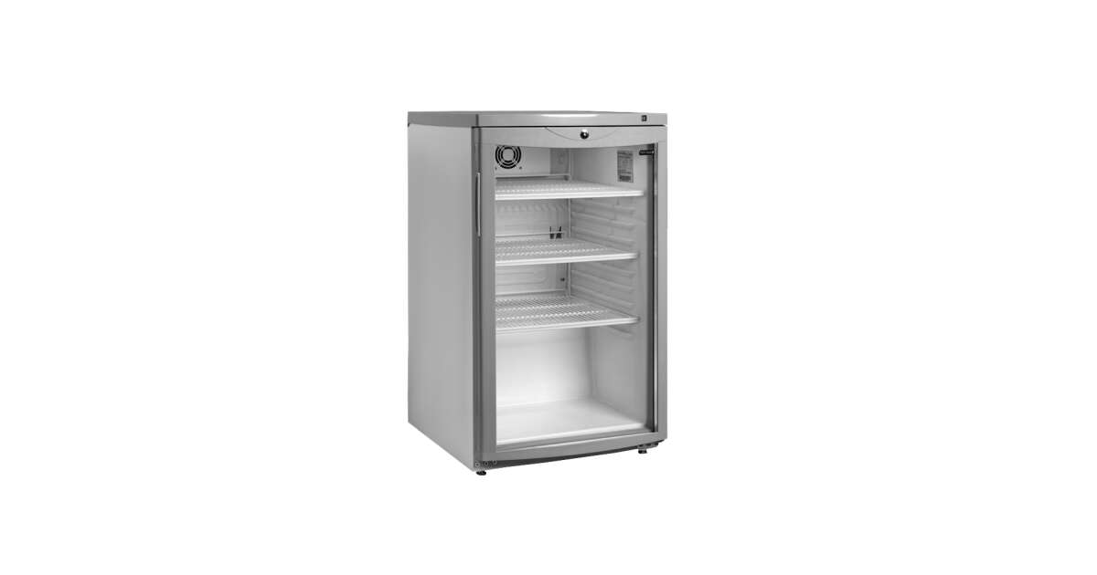 Hűtős vitrin TEFCOLD, BC145WF, italokhoz, 105 l, H 85 cm, 2-10 C ...