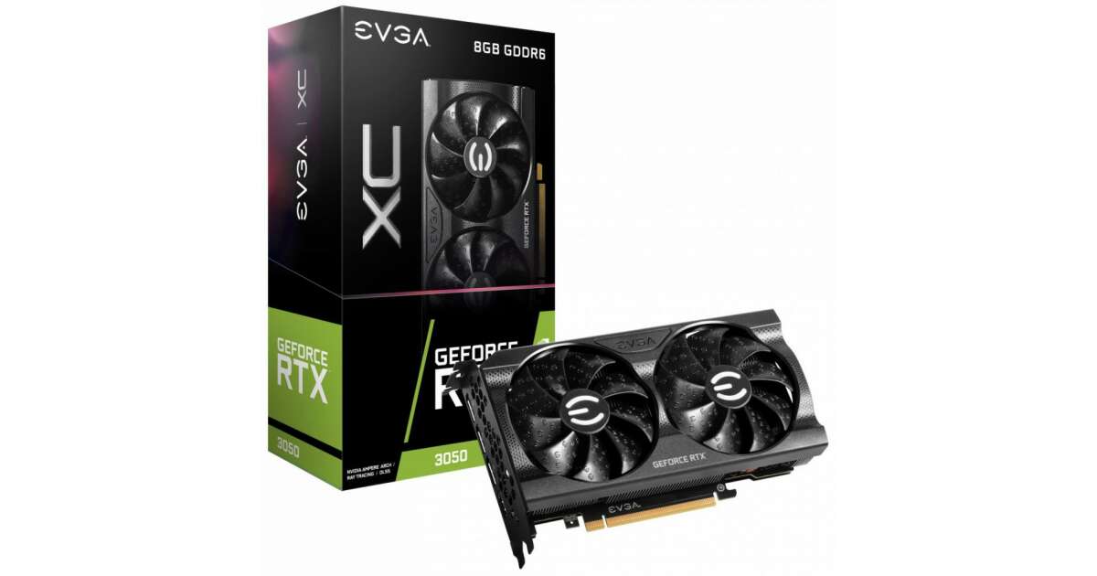 EVGA GeForce RTX 3050 8GB GDDR6 XC GAMING | Pepita.hu